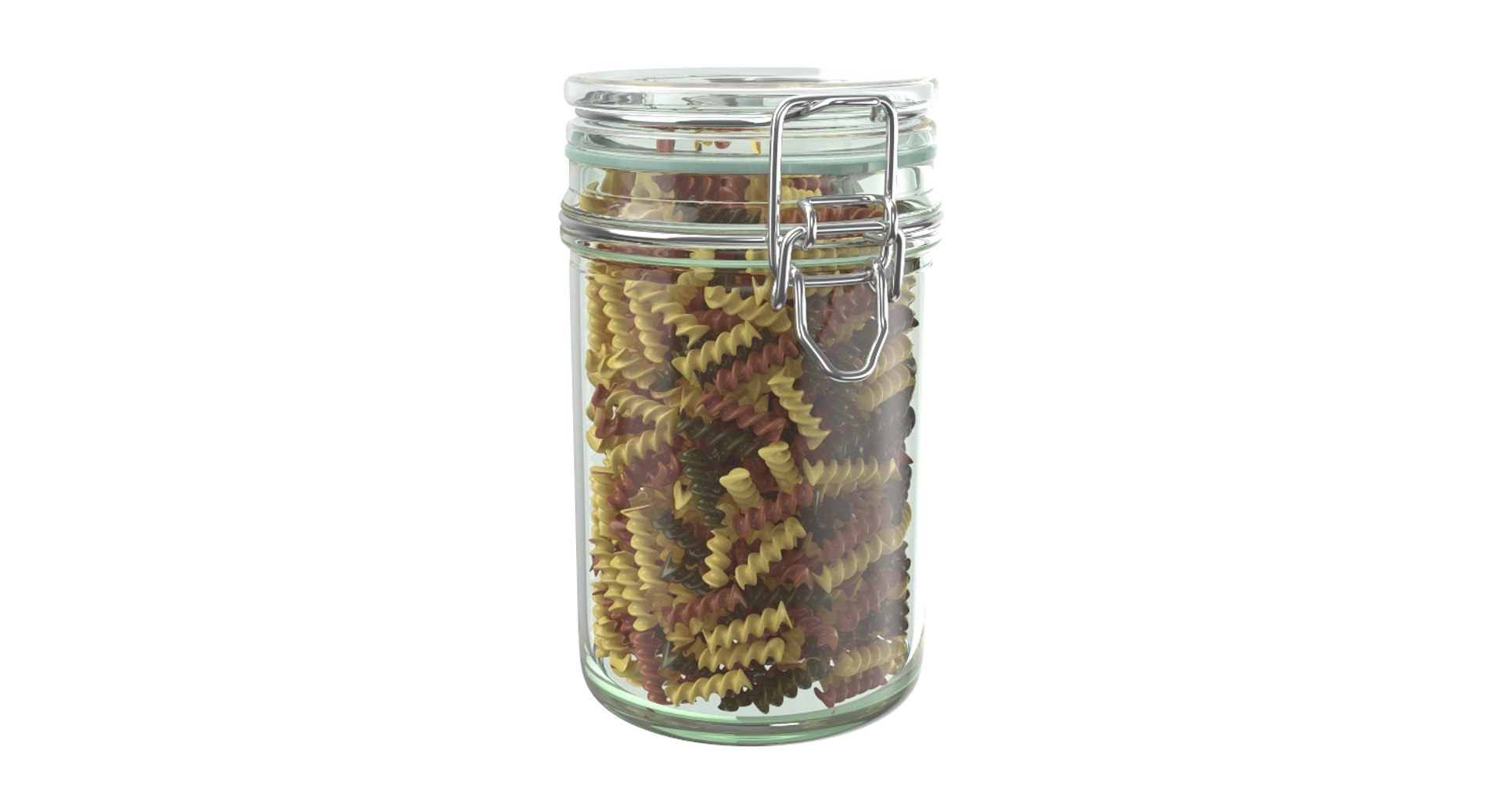 3D model kitchen pasta jars - TurboSquid 1420127