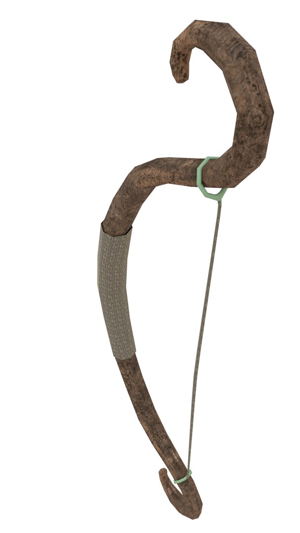 3D Rustic Bow - TurboSquid 1380182