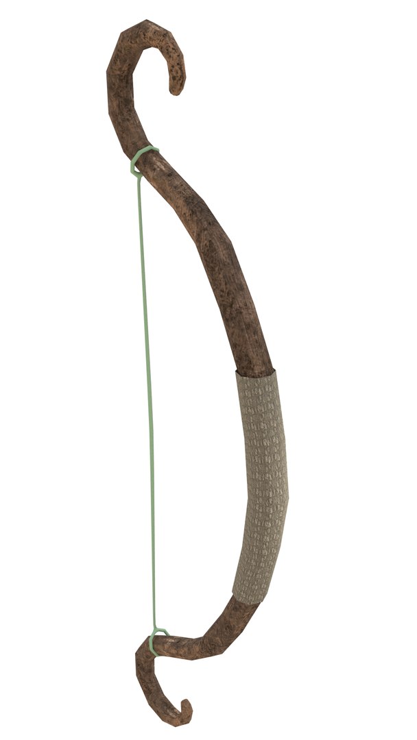 3D Rustic Bow - TurboSquid 1380182