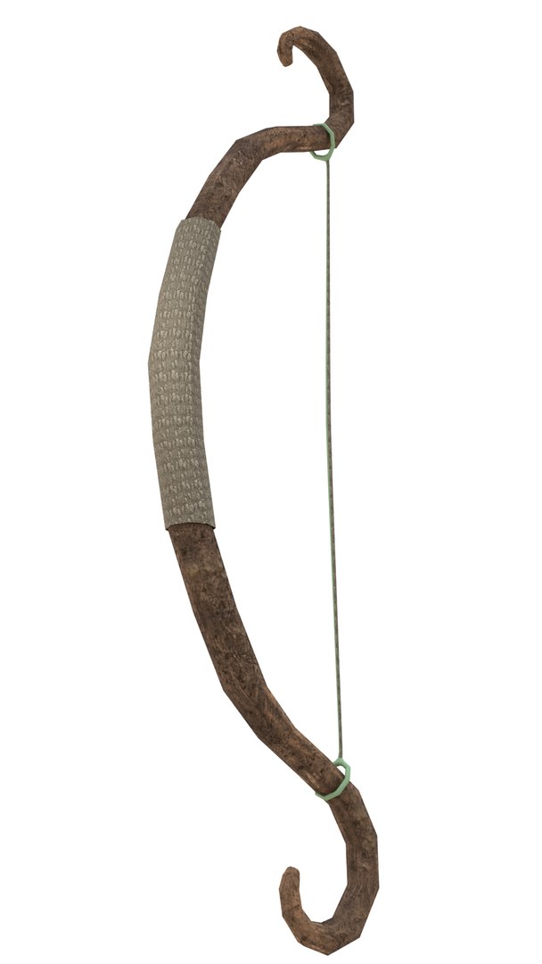 3D Rustic Bow - TurboSquid 1380182