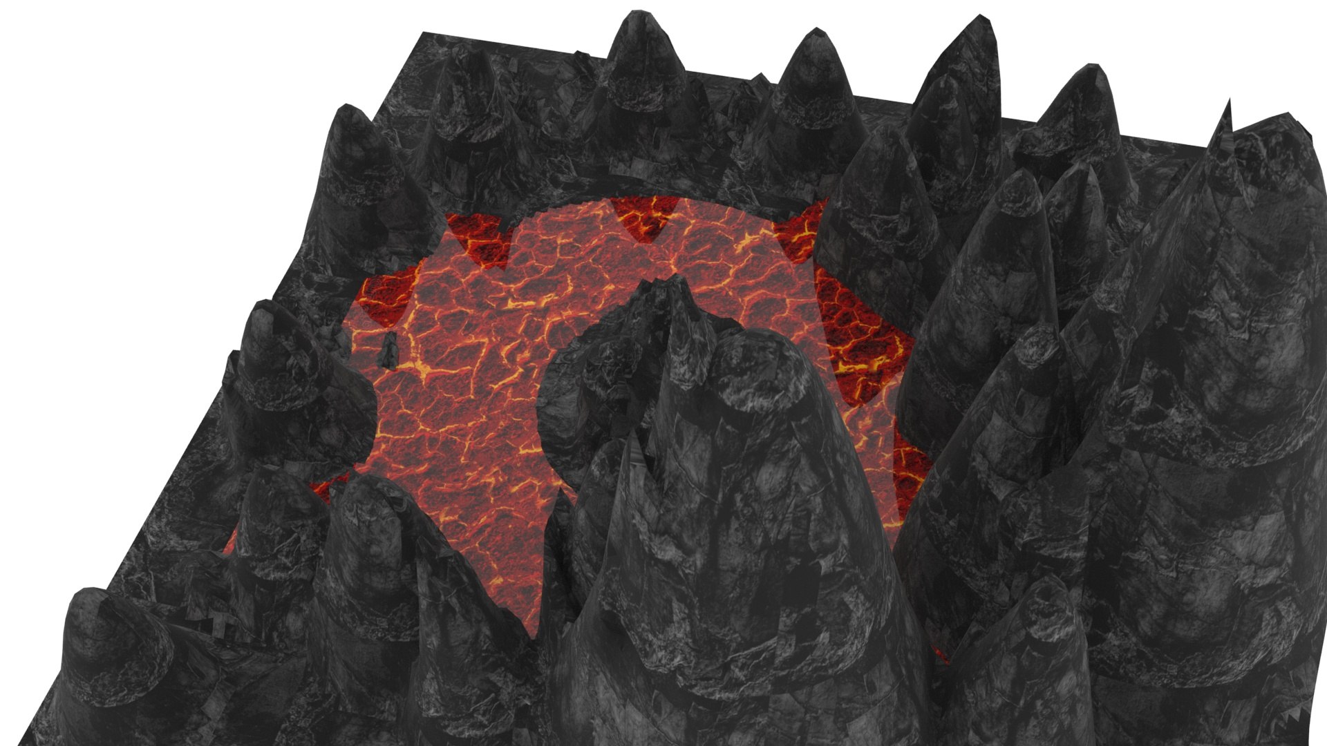 Escenario De Lava 3D - TurboSquid 1979200