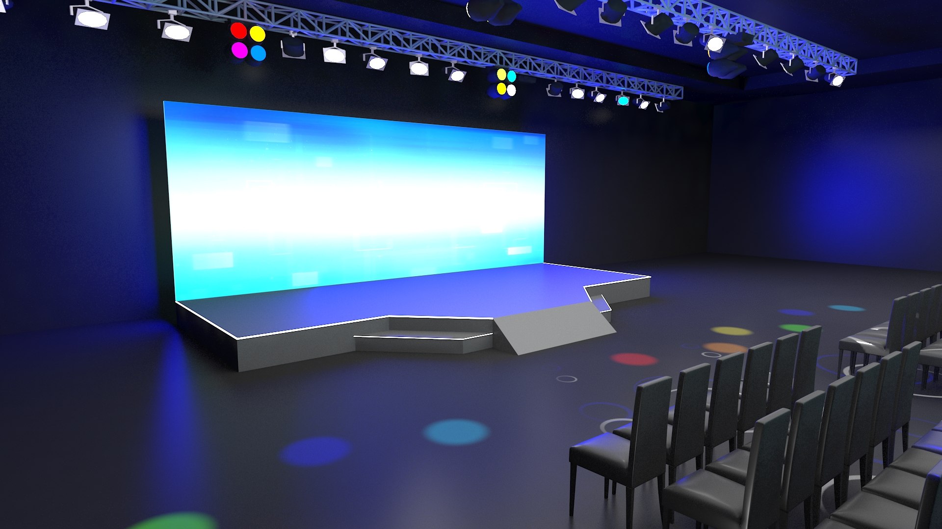 3D Stage 2017 Model - TurboSquid 1887717