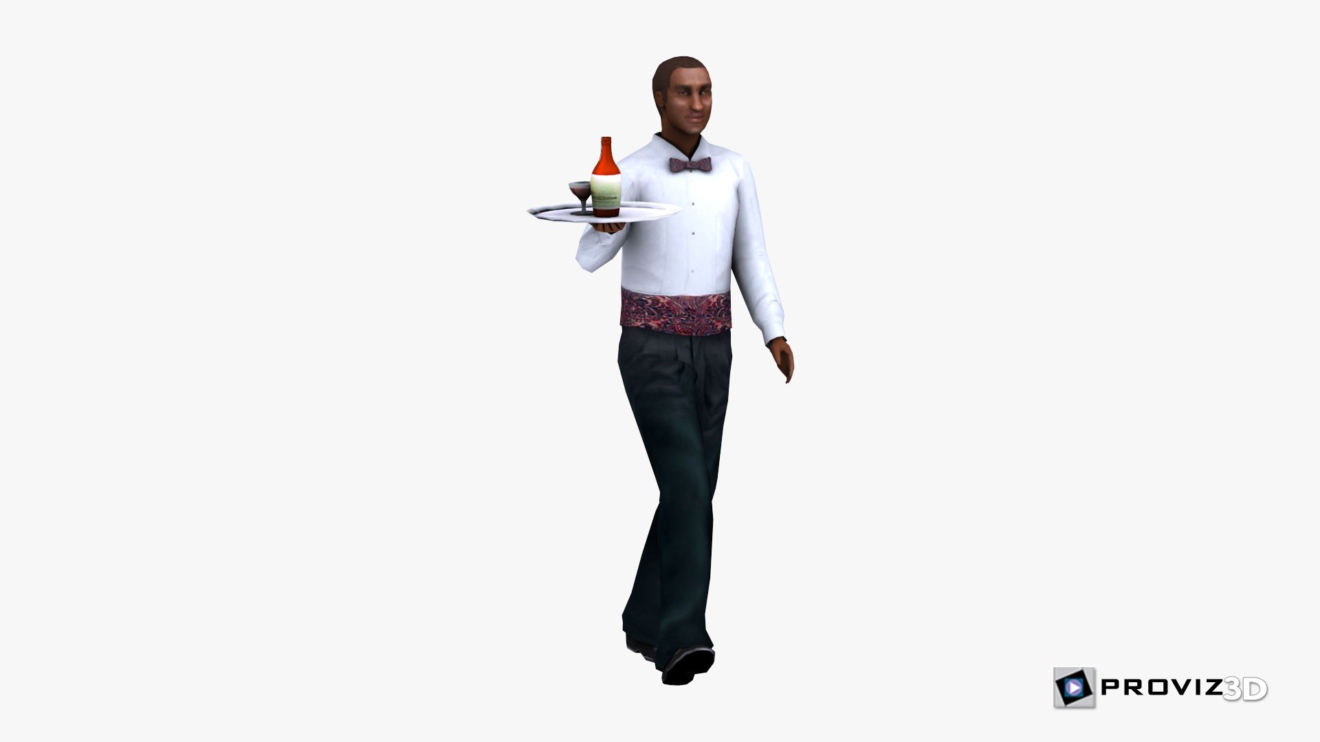 Max Walking Waiters People