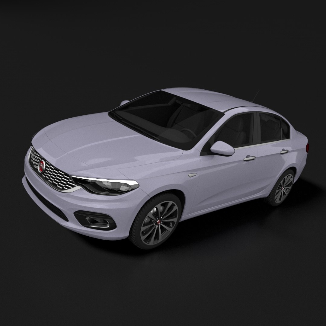 Fiat Tipo 3D Model - TurboSquid 2327255