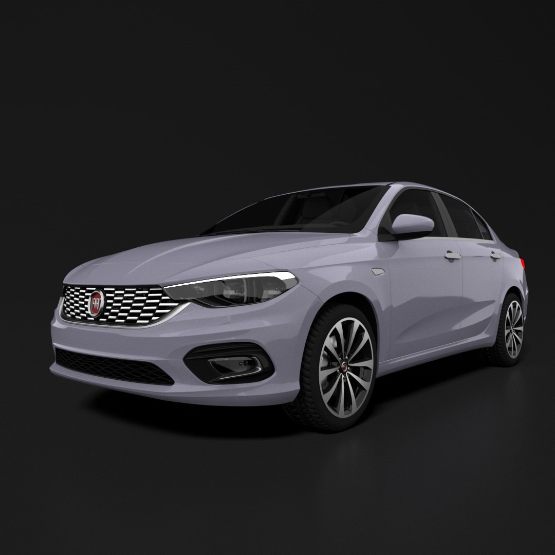 Fiat Tipo 3D Model - TurboSquid 2327255