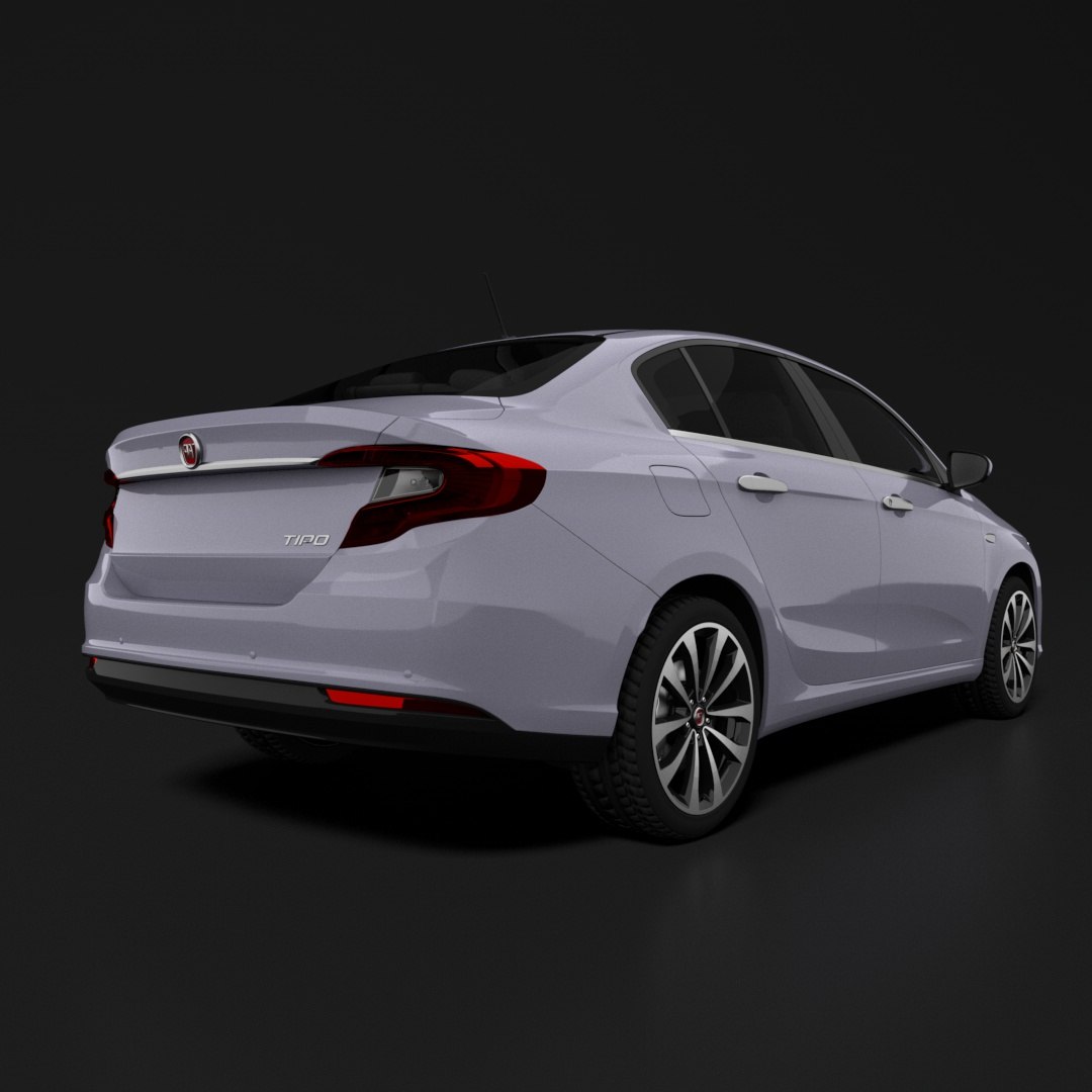 Fiat Tipo 3D Model - TurboSquid 2327255