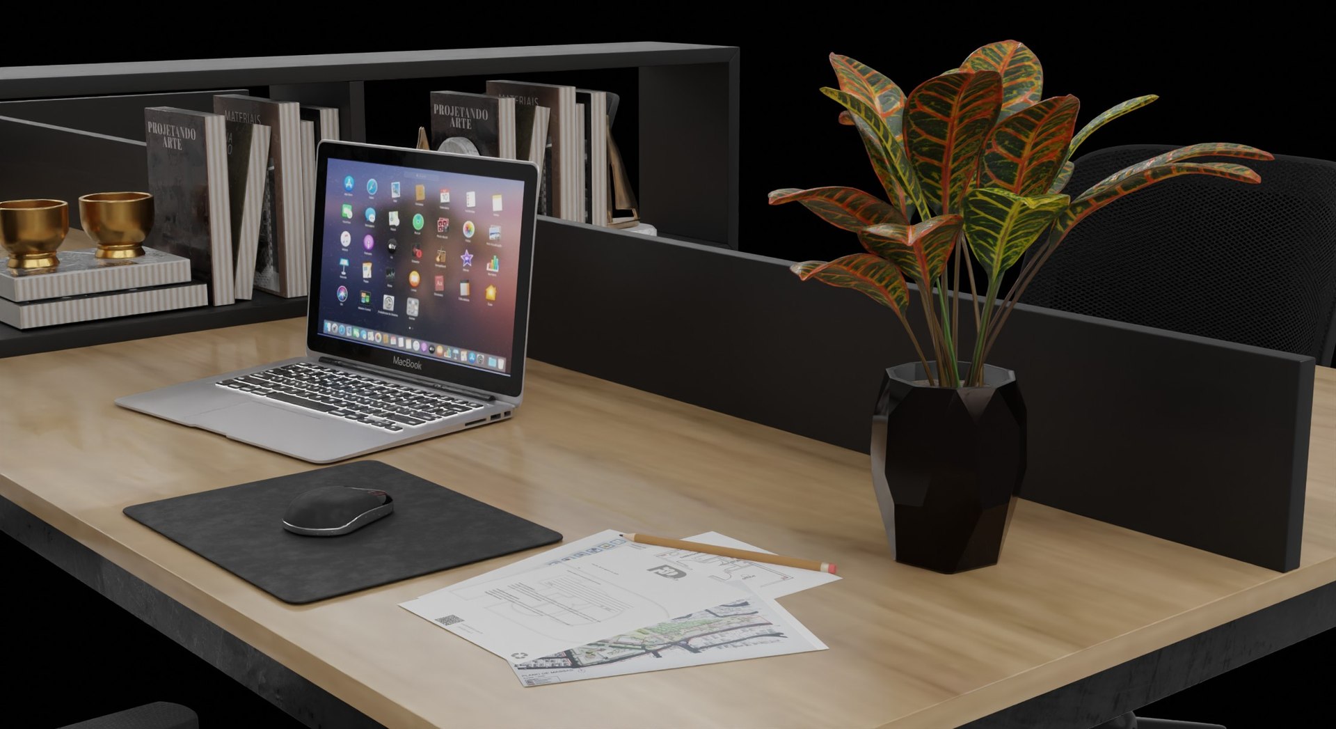 3D Model Groupwork Collaborative Office Tables - TurboSquid 2241269