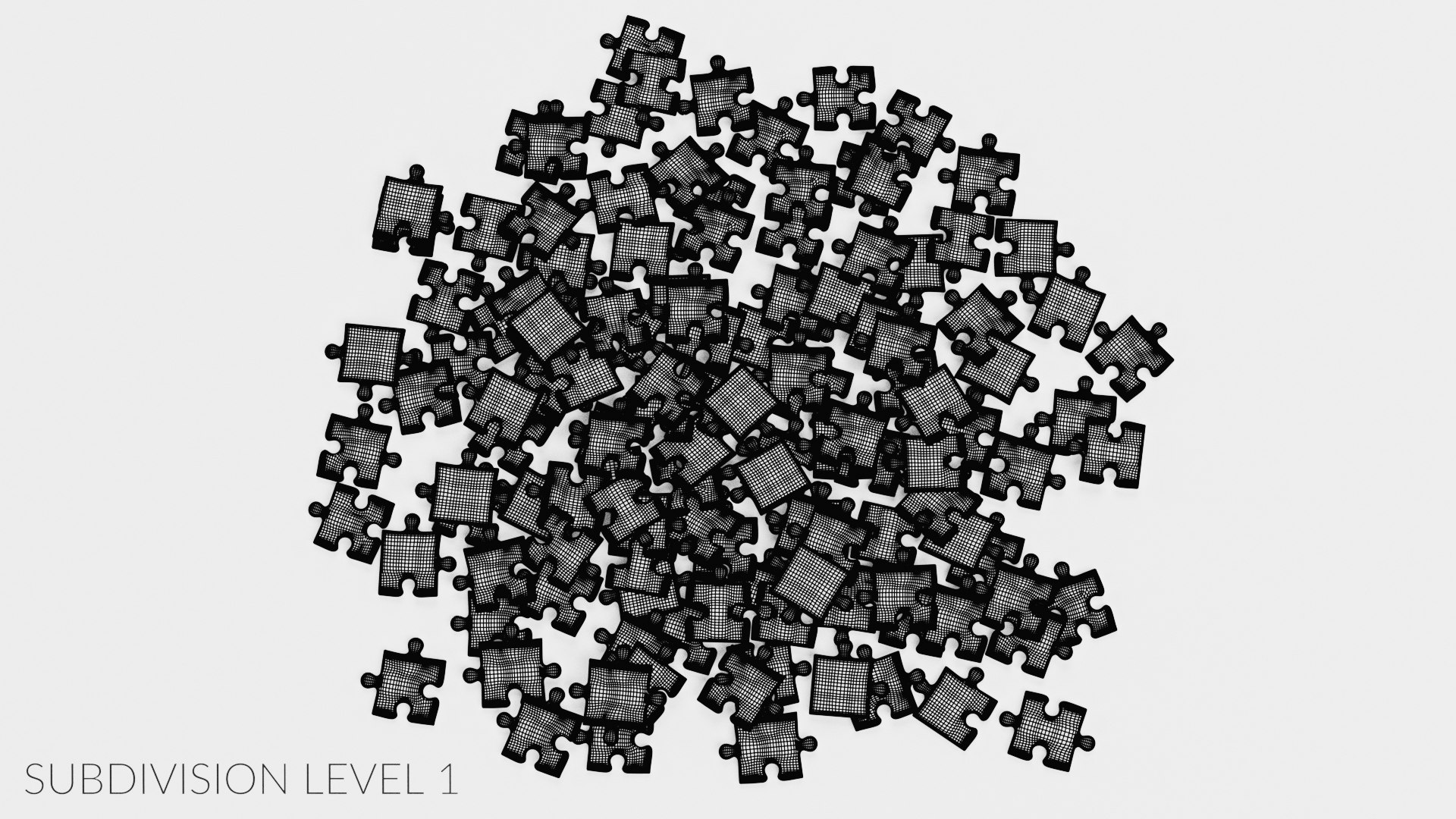 3D Pile Puzzles Model - TurboSquid 1551527