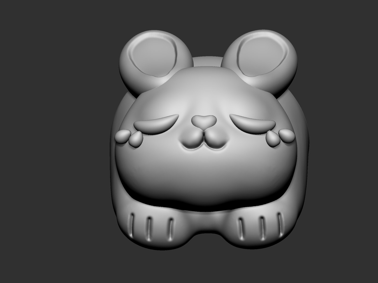 3D Model Rabbit Cute - TurboSquid 2168703