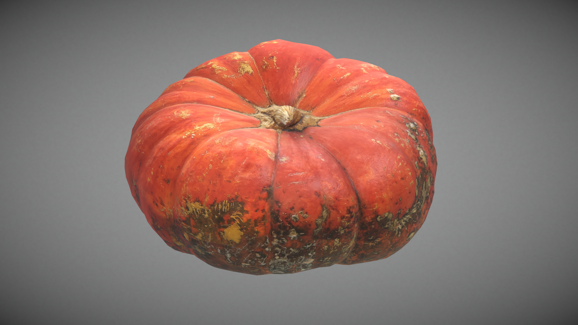 3D Pumpkin Red Model - TurboSquid 1979948