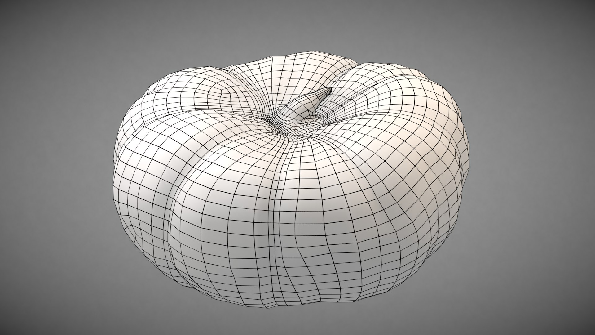 3D Pumpkin Red Model - TurboSquid 1979948