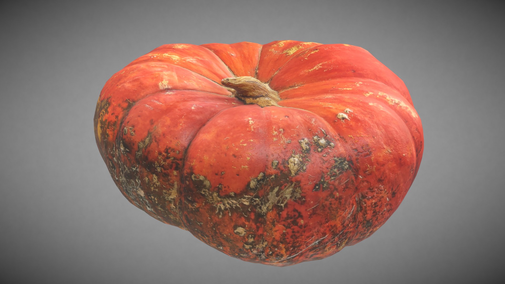 3D Pumpkin Red Model - TurboSquid 1979948