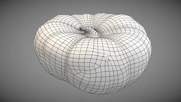 3D Pumpkin Red model - TurboSquid 1979948