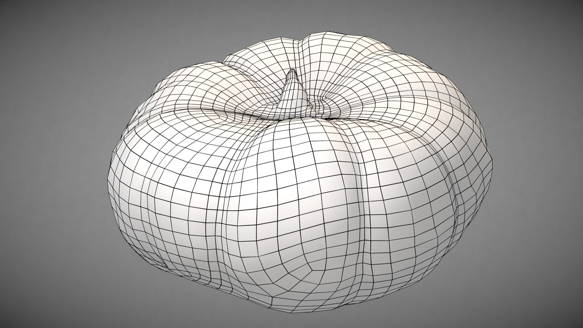 3D Pumpkin Red Model - TurboSquid 1979948
