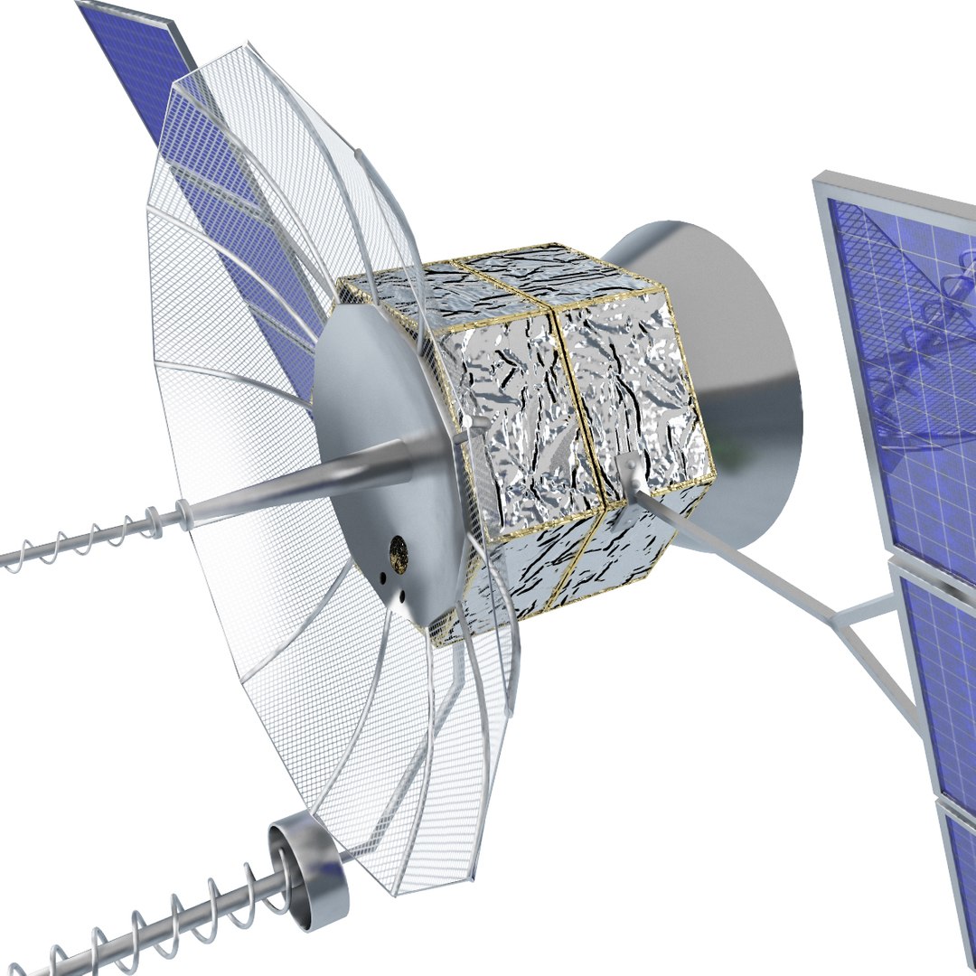 3d Model Flt Satcom