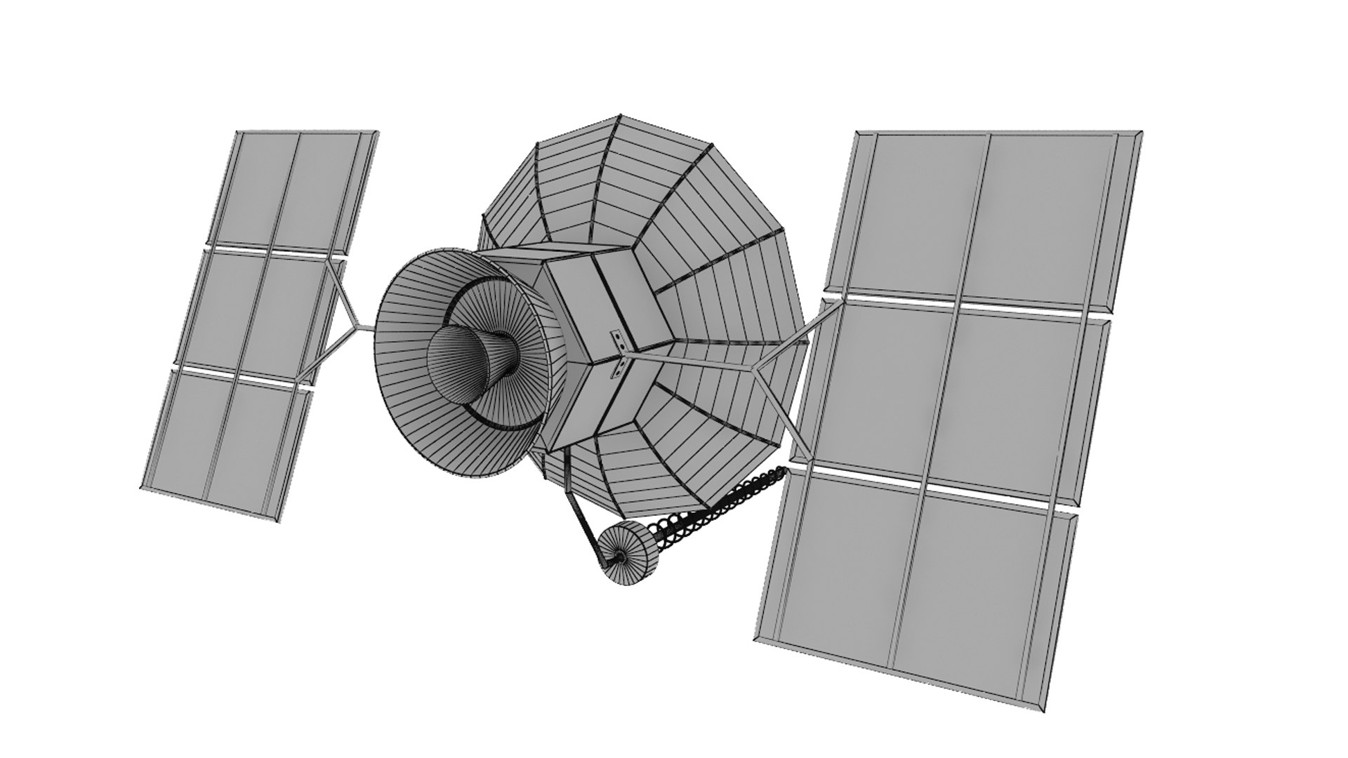 3d Model Flt Satcom