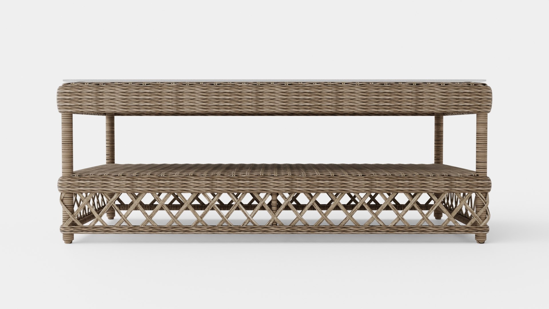 Marbella Coffee Table Vintage 3D - TurboSquid 2263723