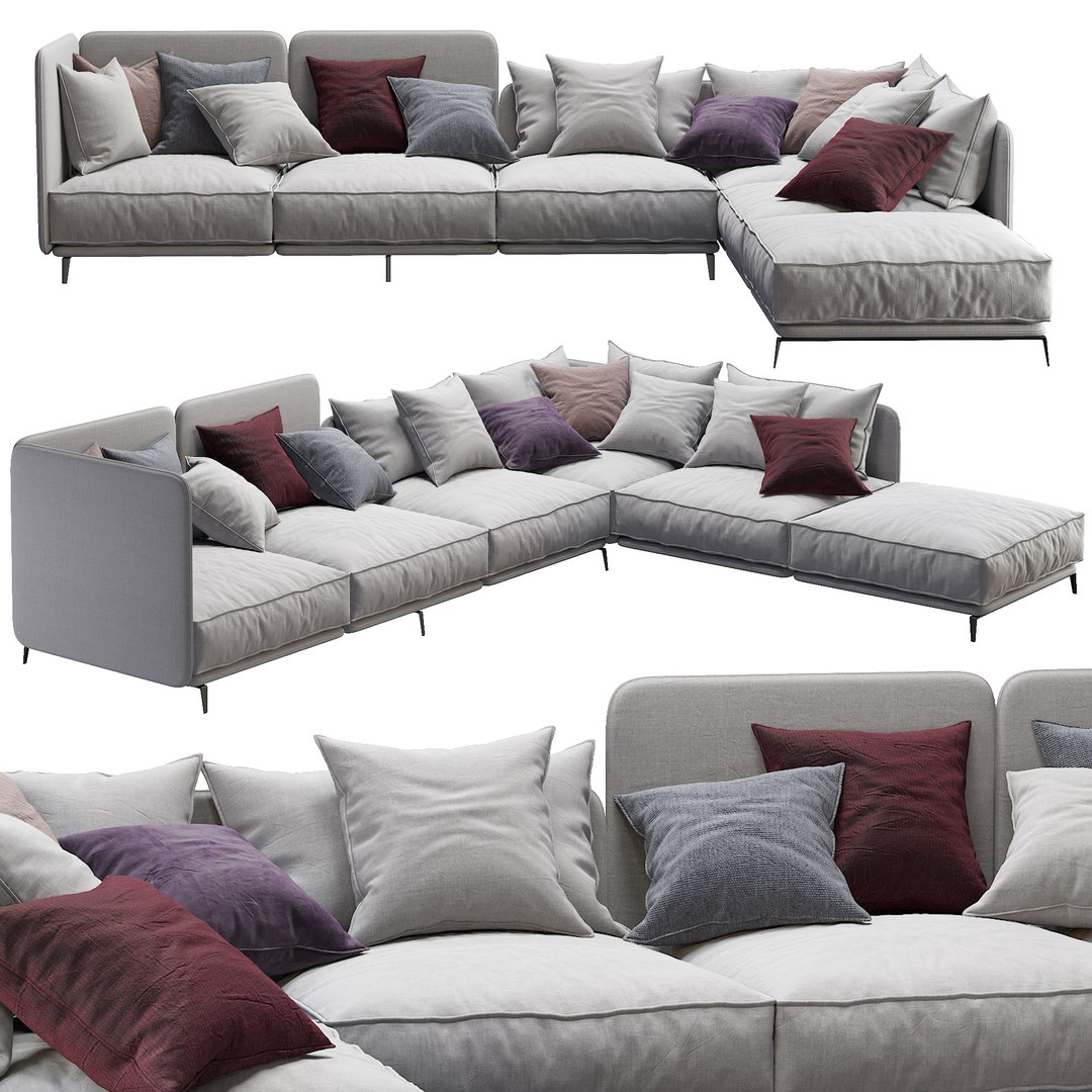 3D Sofa K2 Arflex - TurboSquid 1655826
