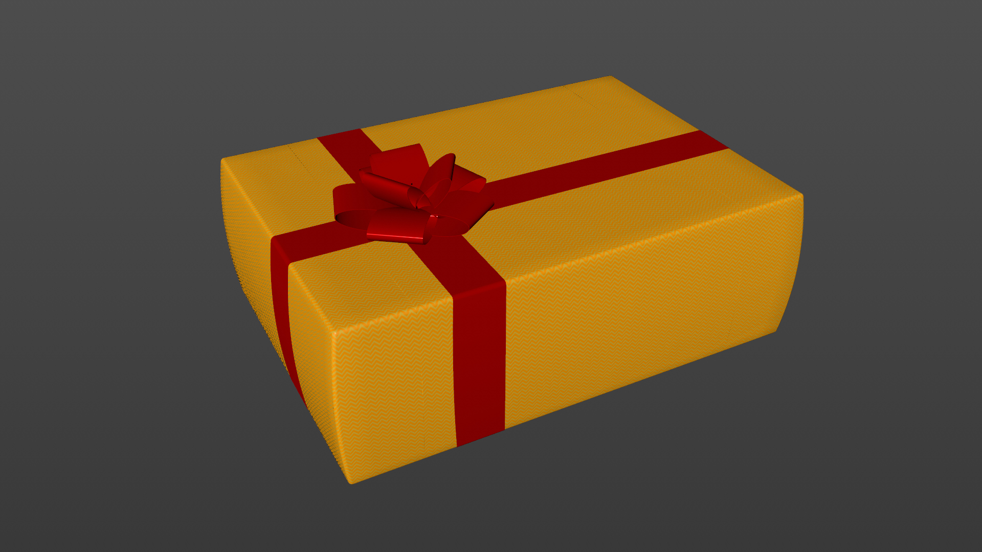 Gift present box 3D model - TurboSquid 1660695