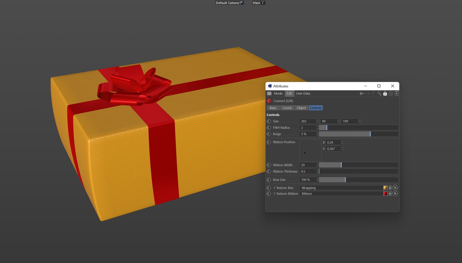 Gift Present Box 3D Model - TurboSquid 1660695