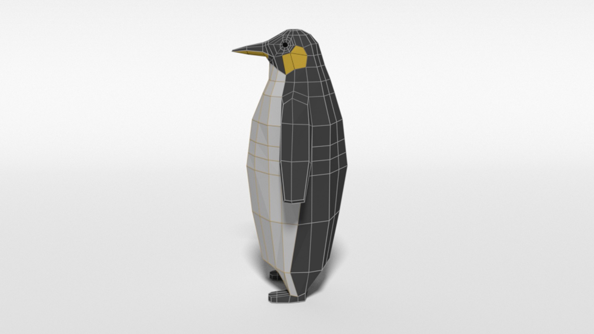 Penguin Cartoon 3D Model - TurboSquid 1445559