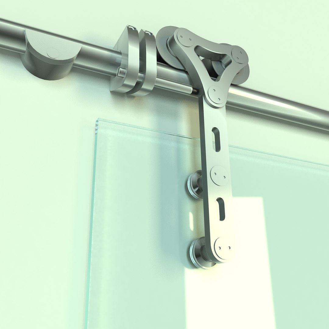 3d Sliding Door Model