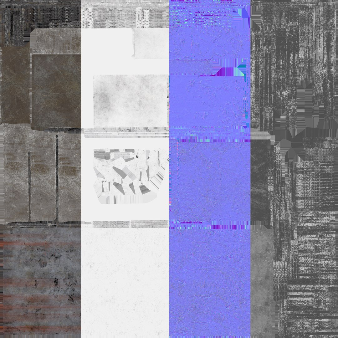 3D Regular Billboard 03 Damaged model - TurboSquid 1893532