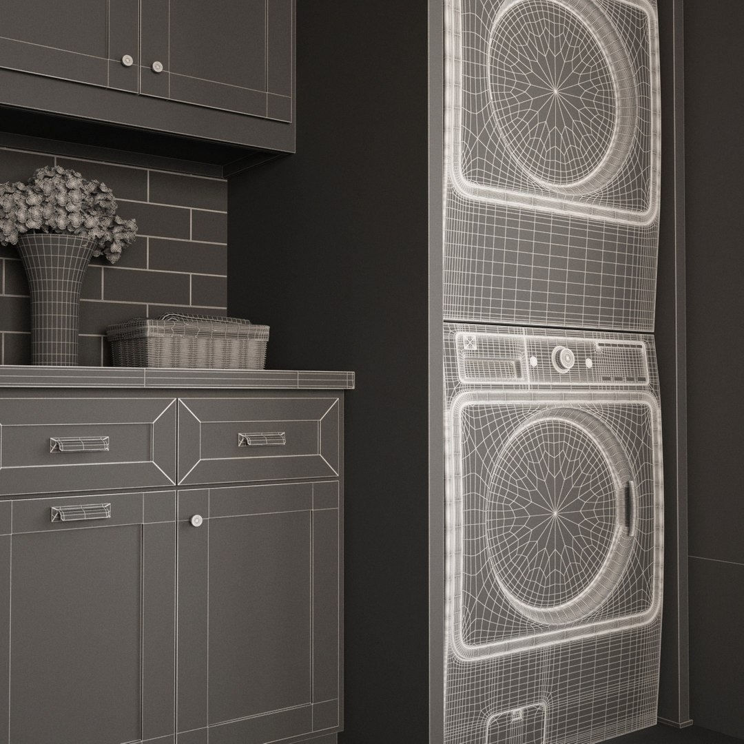 3D Laundry - TurboSquid 1598893