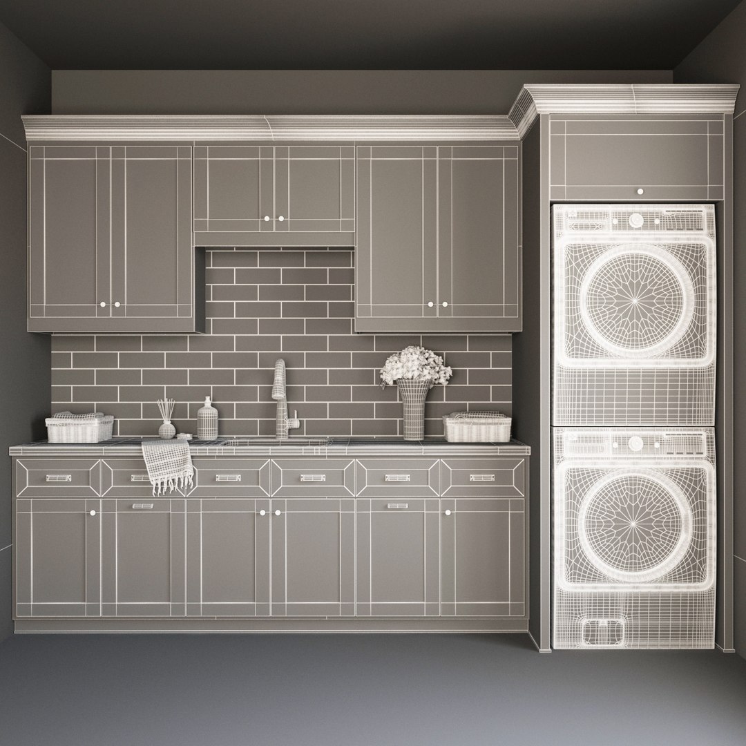 3D Laundry - TurboSquid 1598893