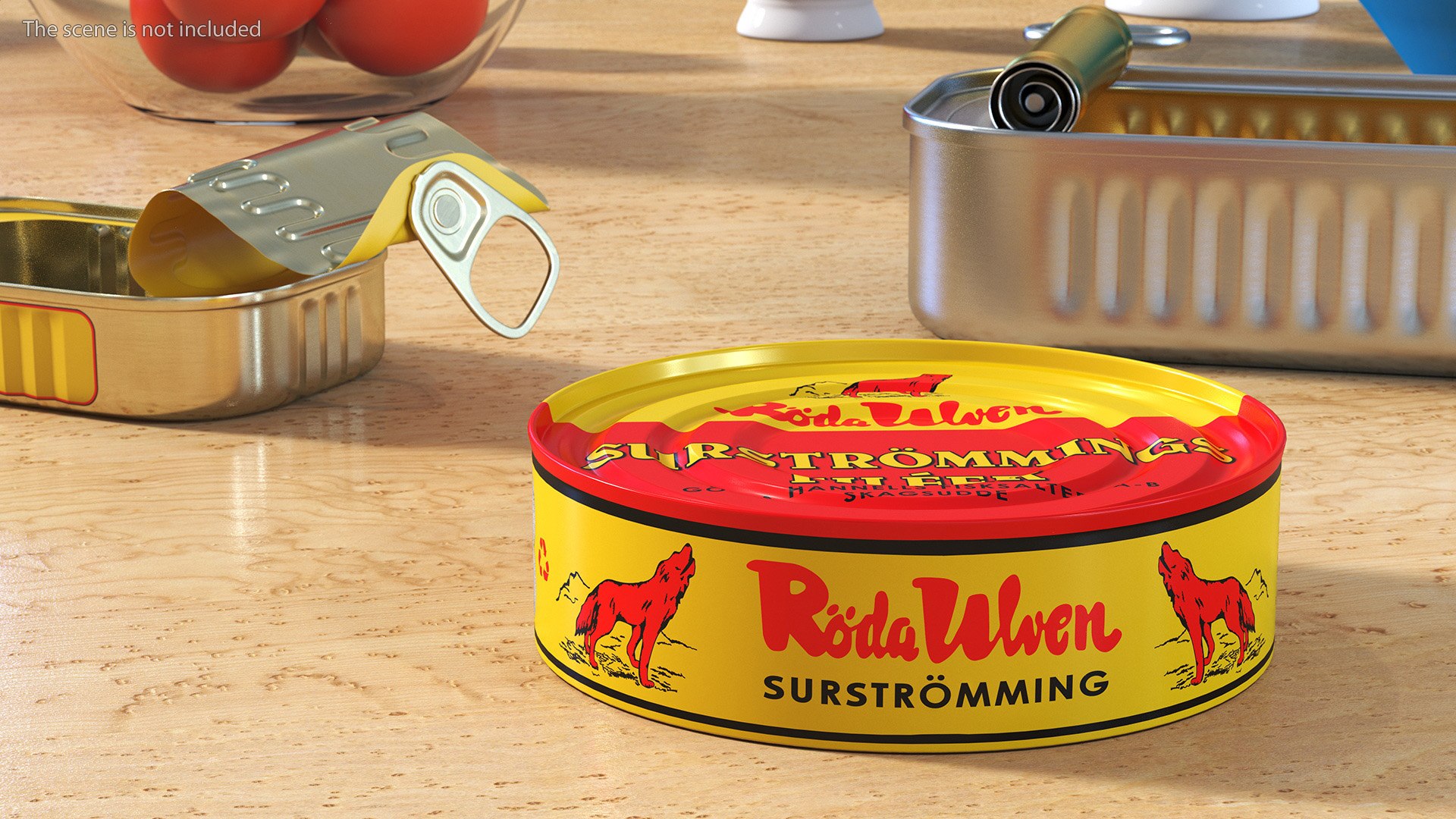 Canned Fish Surstromming 300g 3D Model - TurboSquid 2145654