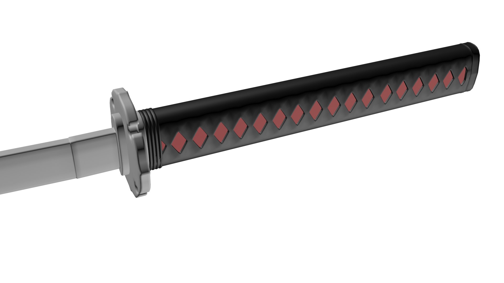 Free Samurai Sword 3d Model