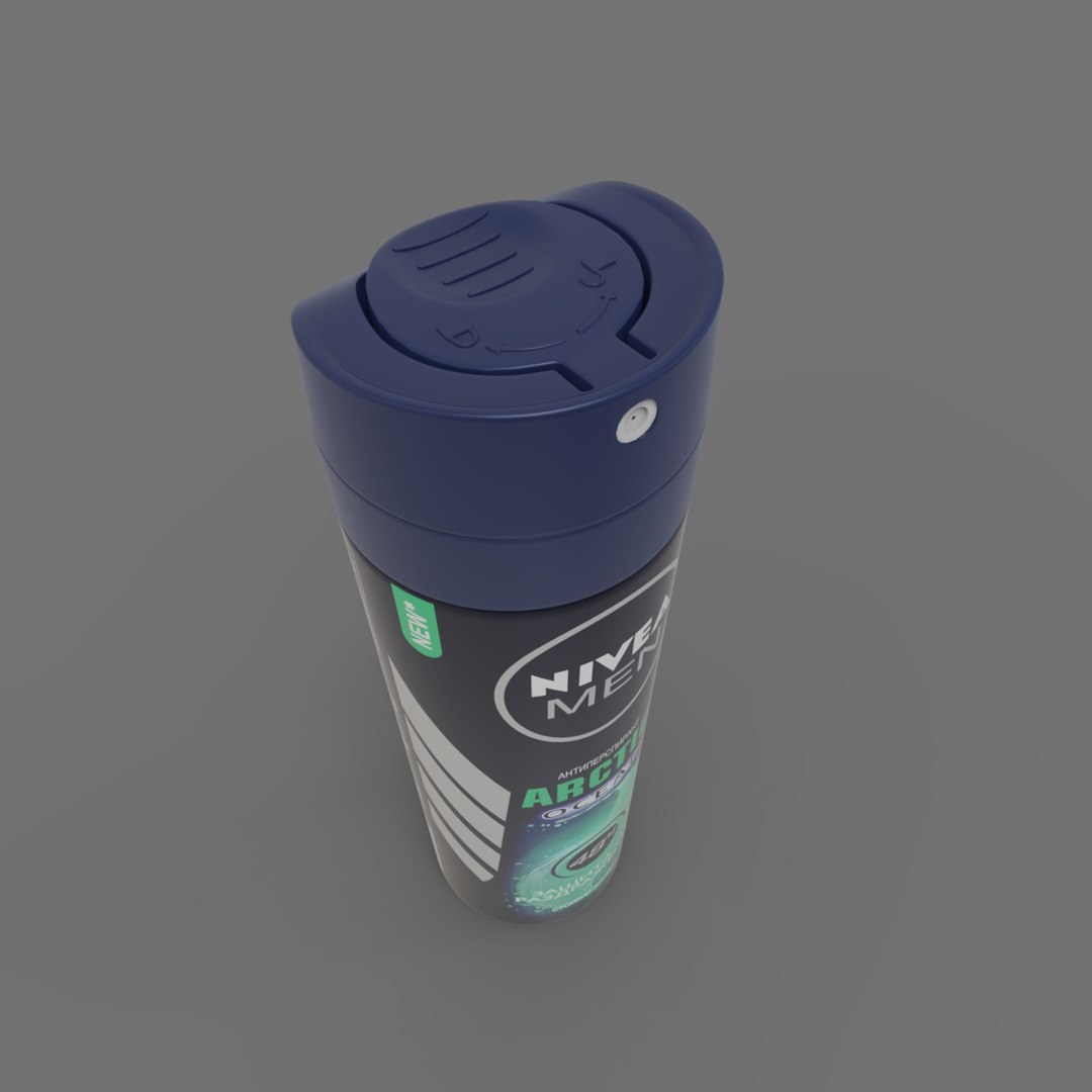 3D Deodorant Nivea MEN Arctic Ocean Antiperspirant 150ml - TurboSquid ...