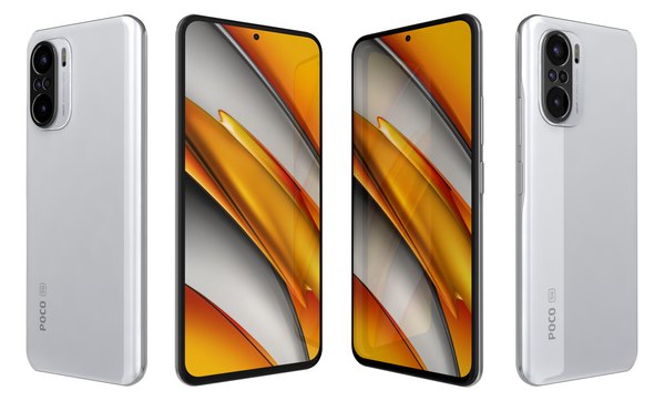 3D Xiaomi Poco F3 All Colors - TurboSquid 1721659