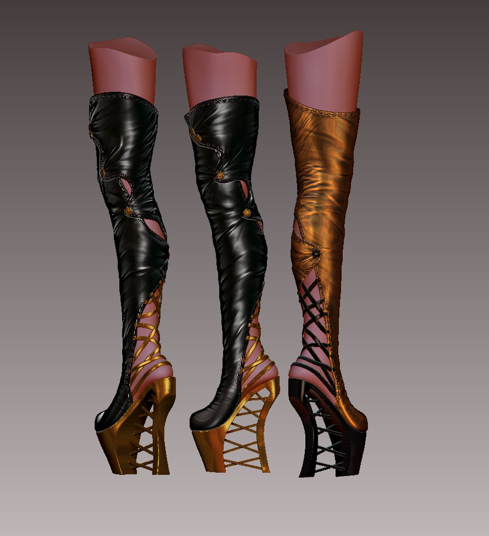 Zigzag Boots Female Max