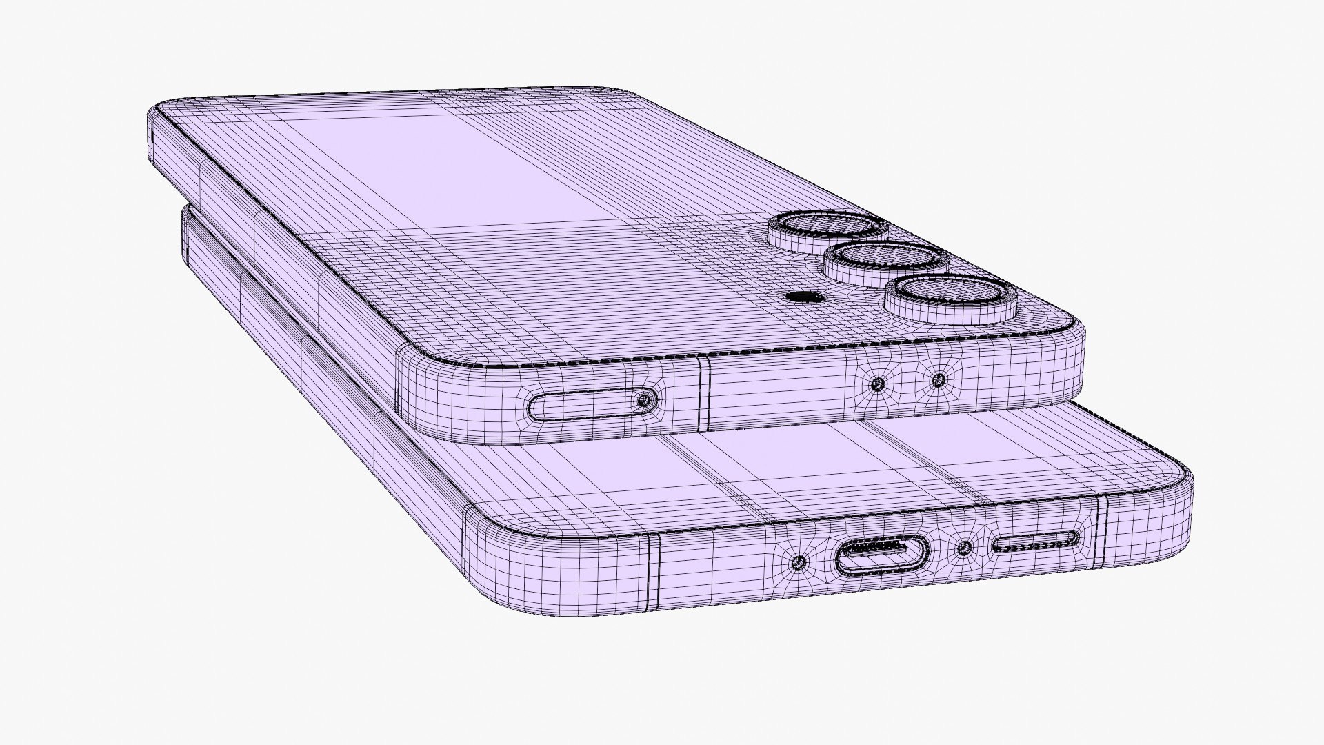 Samsung Galaxy S24 FE Graphite 3D Model - TurboSquid 2322461