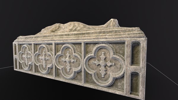 modelo 3d Cripta gótica medieval - TurboSquid 2175253