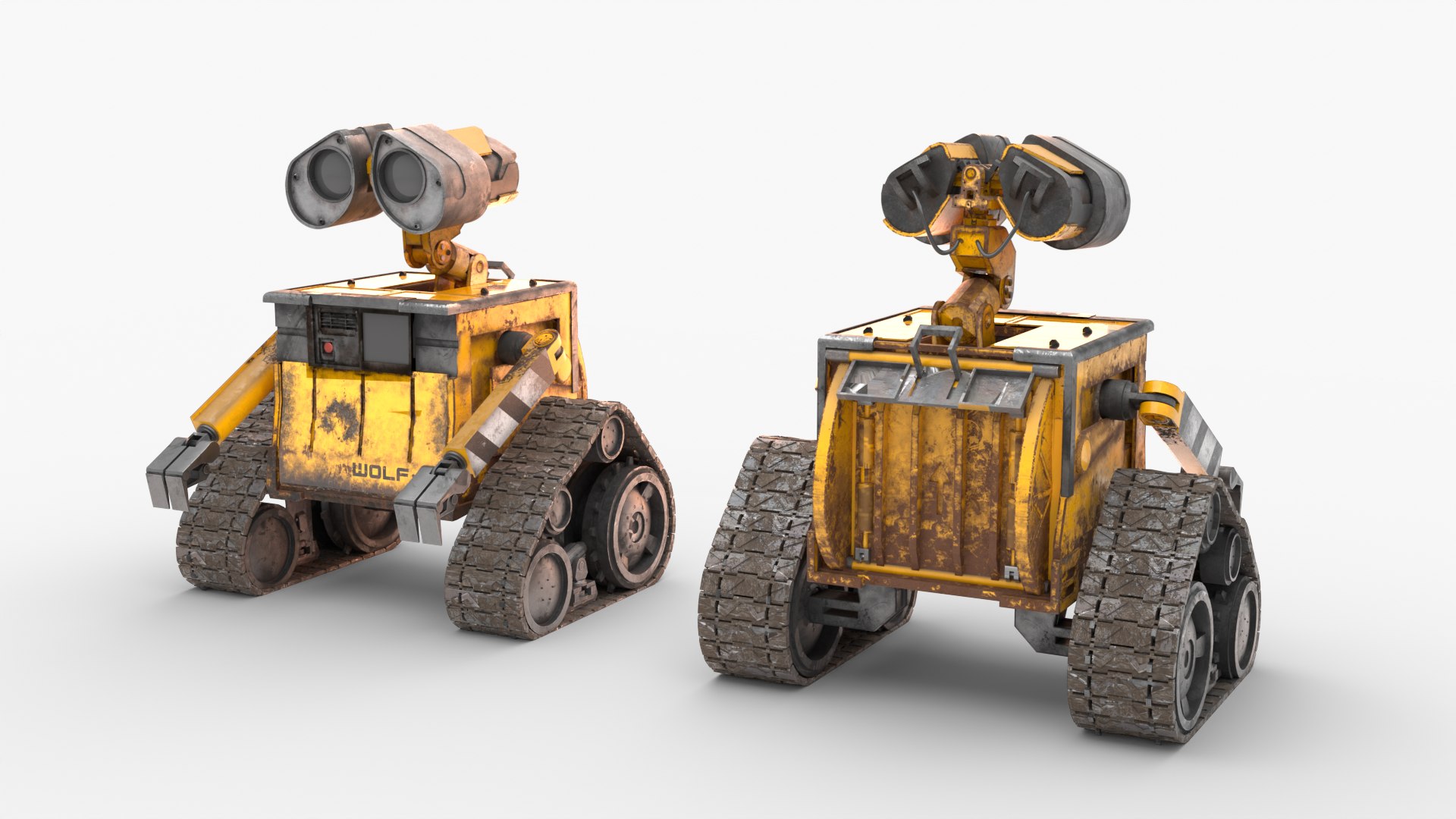 3D Wall-E - TurboSquid 2348575