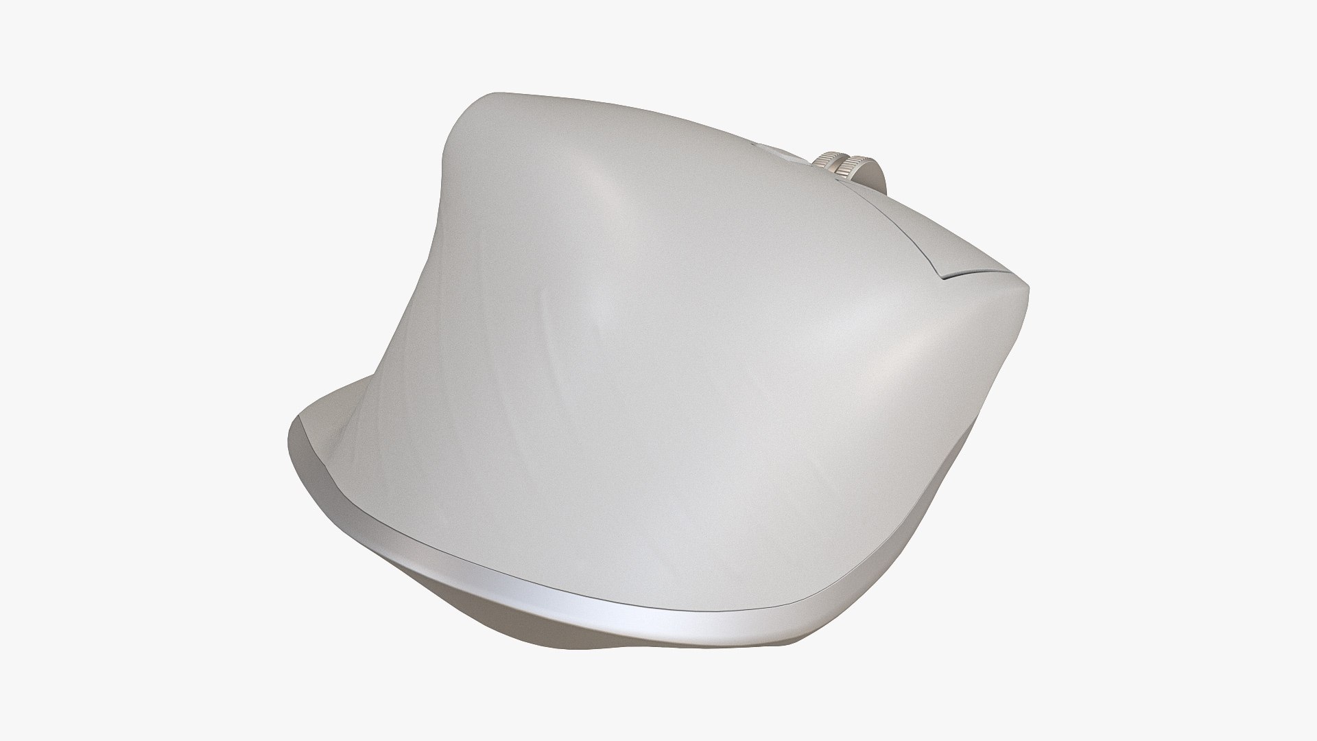 Logitech MX Master 3 Mouse White 3D model - TurboSquid 2089353