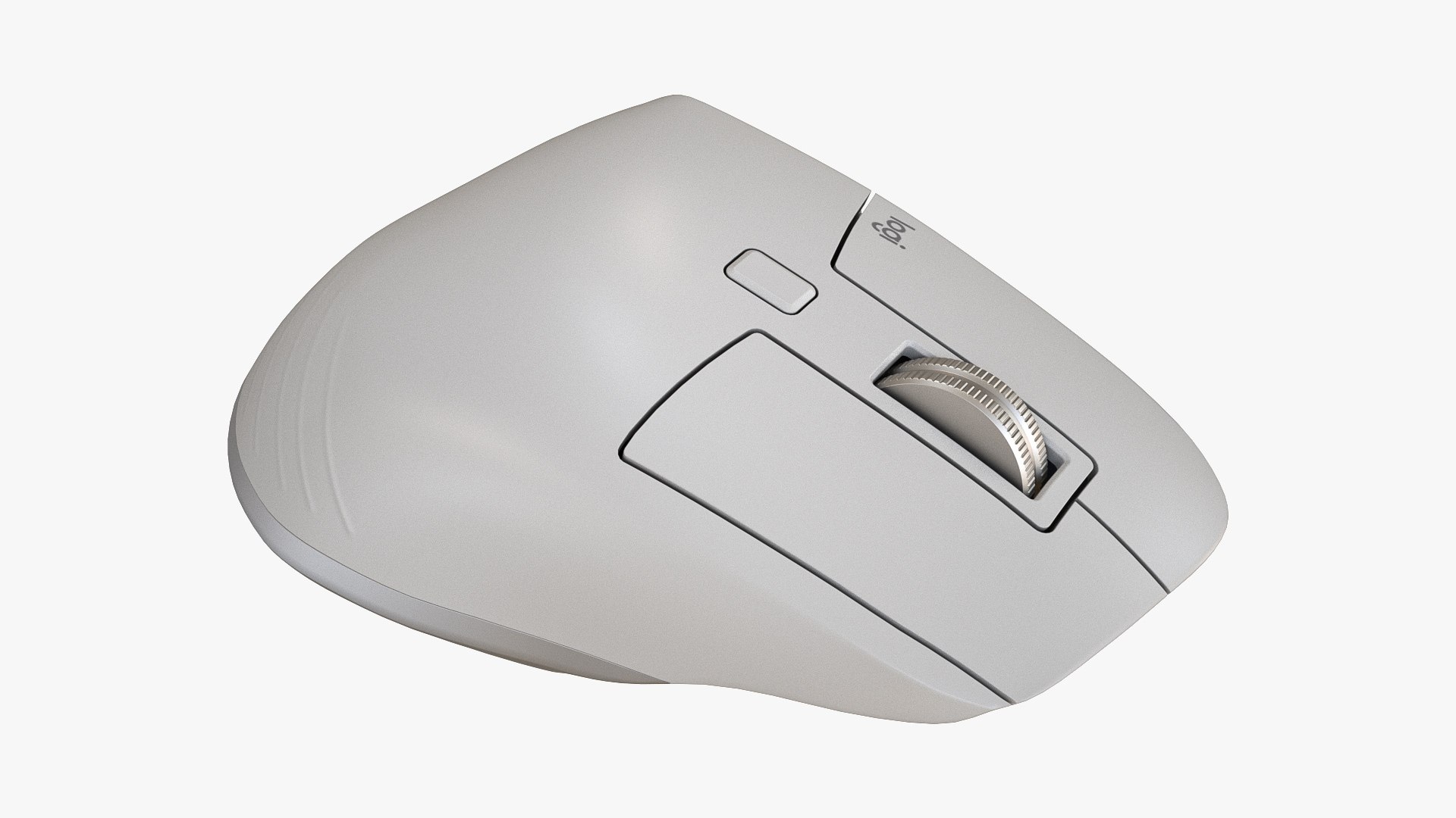 Logitech MX Master 3 Mouse White 3D model - TurboSquid 2089353