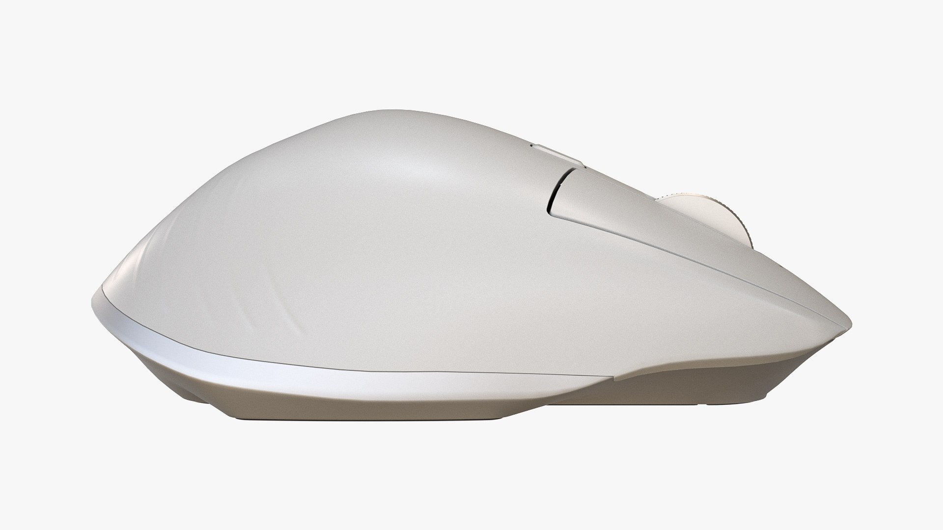 Logitech MX Master 3 Mouse White 3D model - TurboSquid 2089353