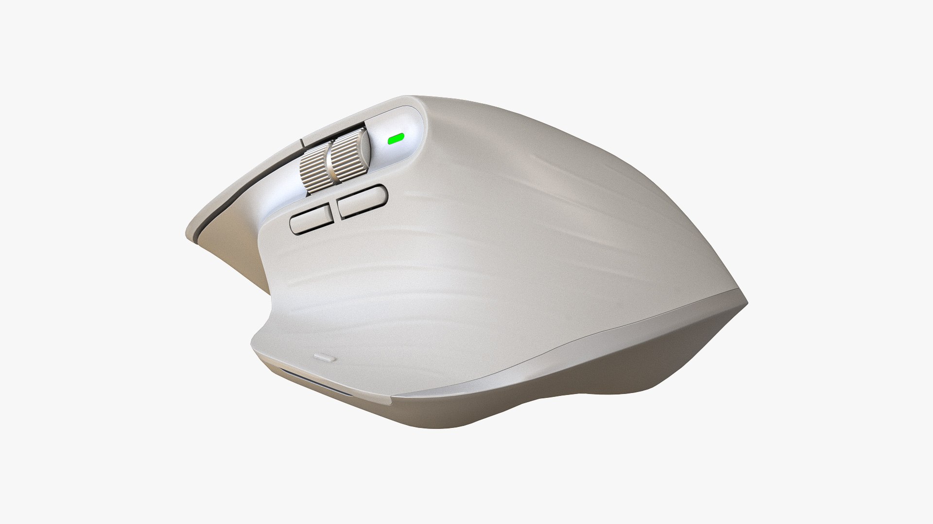Logitech MX Master 3 Mouse White 3D model - TurboSquid 2089353