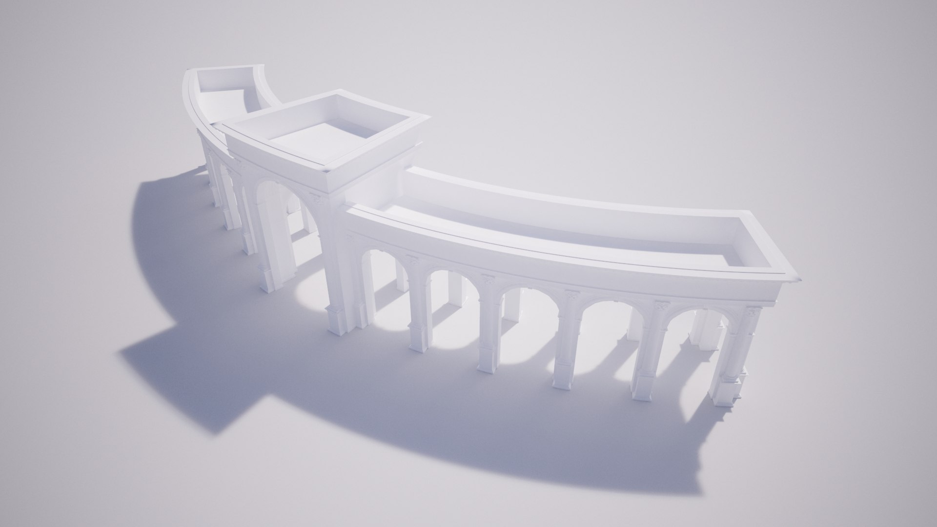 Classical Arch Gate 3D Model - TurboSquid 2413819
