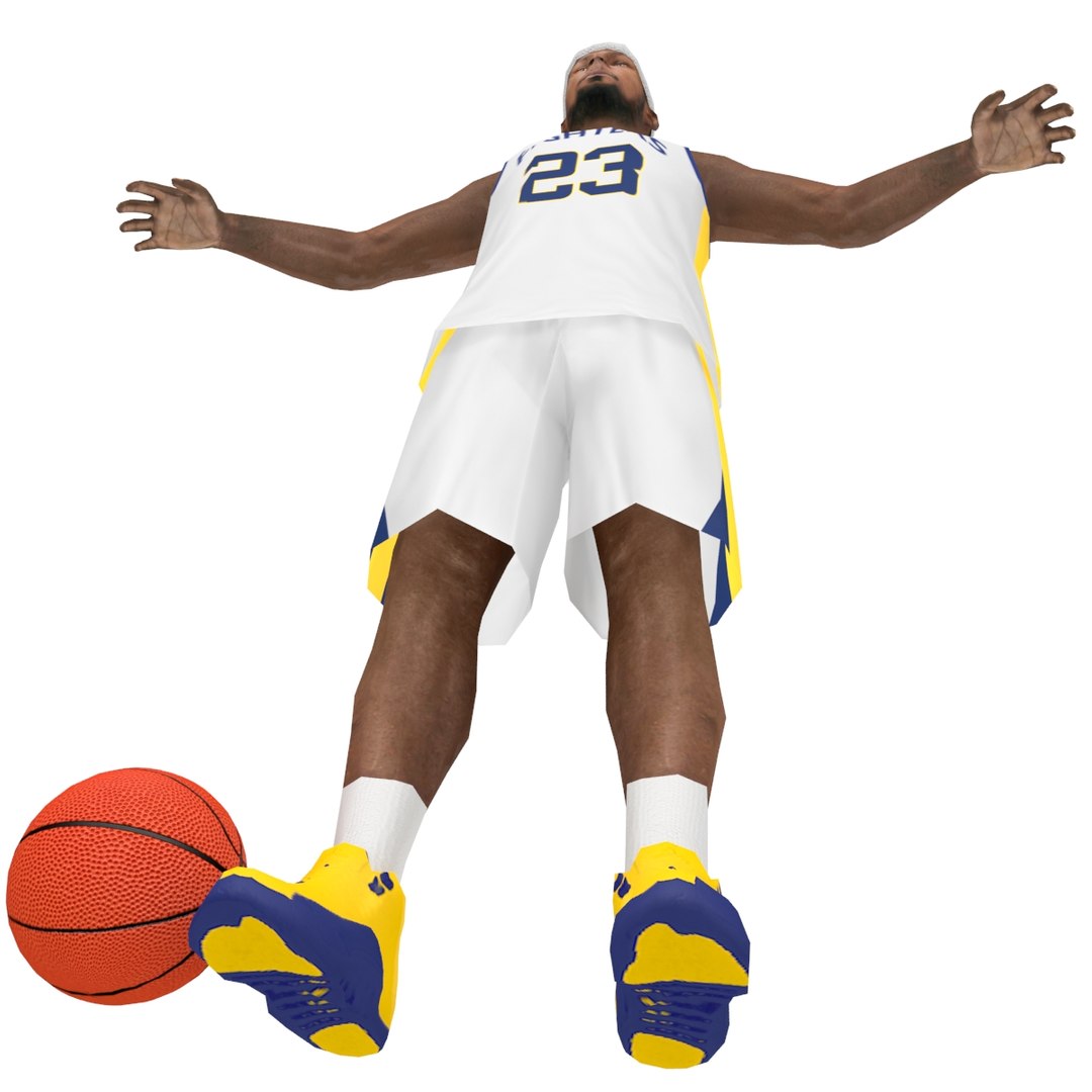 3D Model Rigged Basketball Player Ball - TurboSquid 1358281