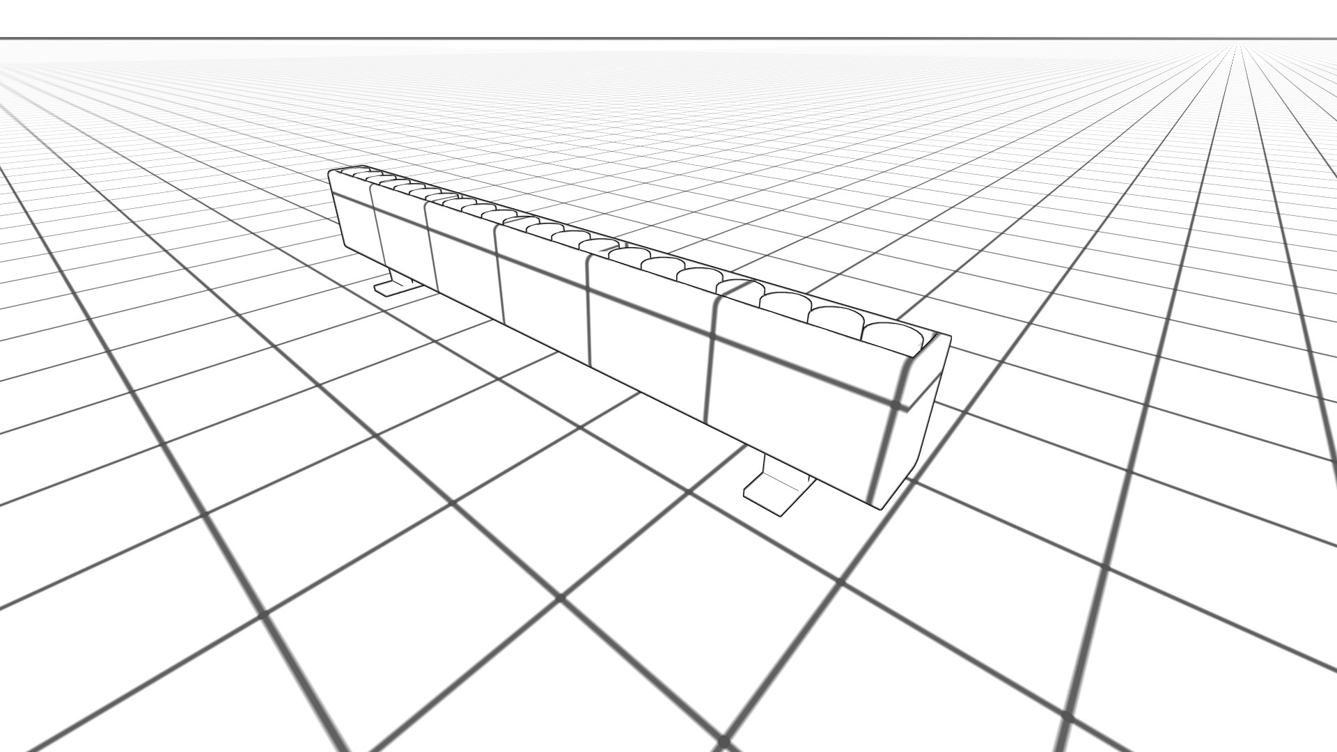 3D Wallwasher - TurboSquid 1789929