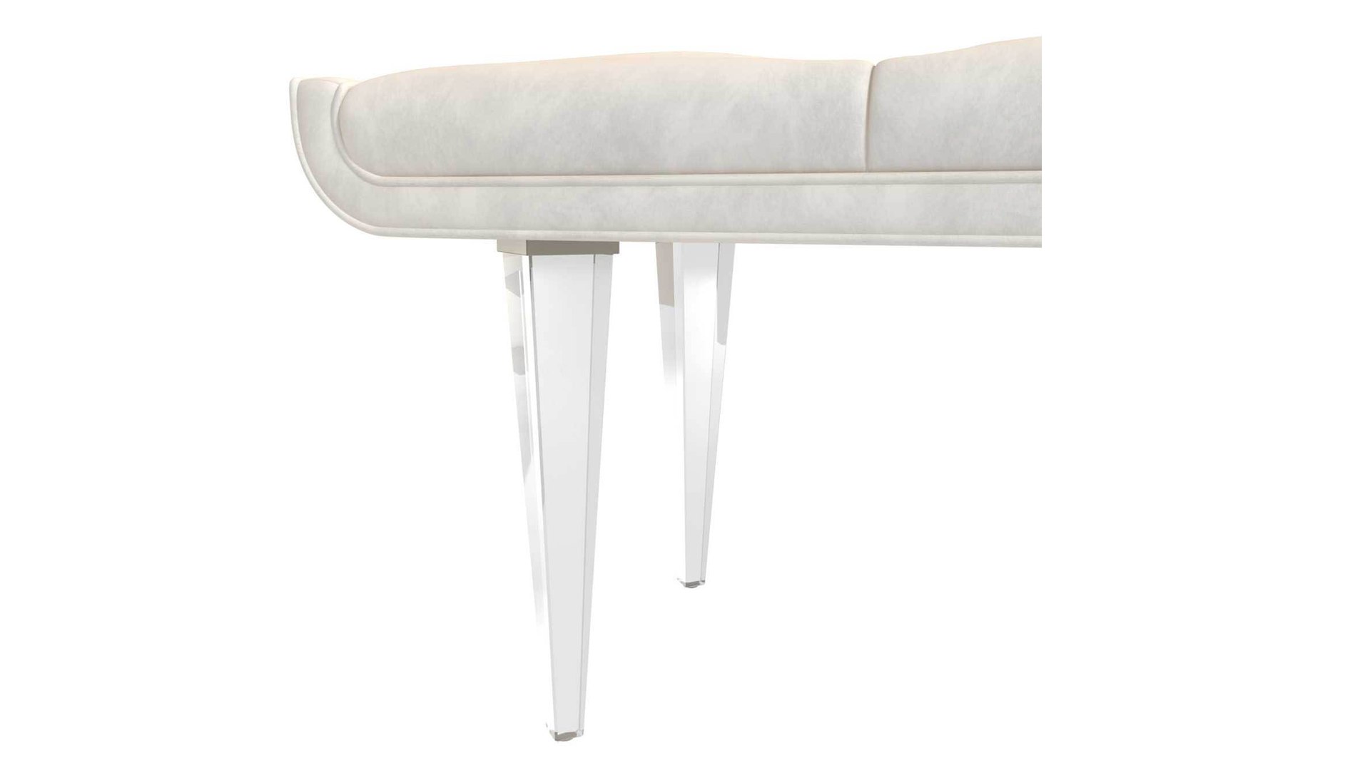 Michael Amini AICO LANTERNA Bed Bench 3D Model - TurboSquid 1725585