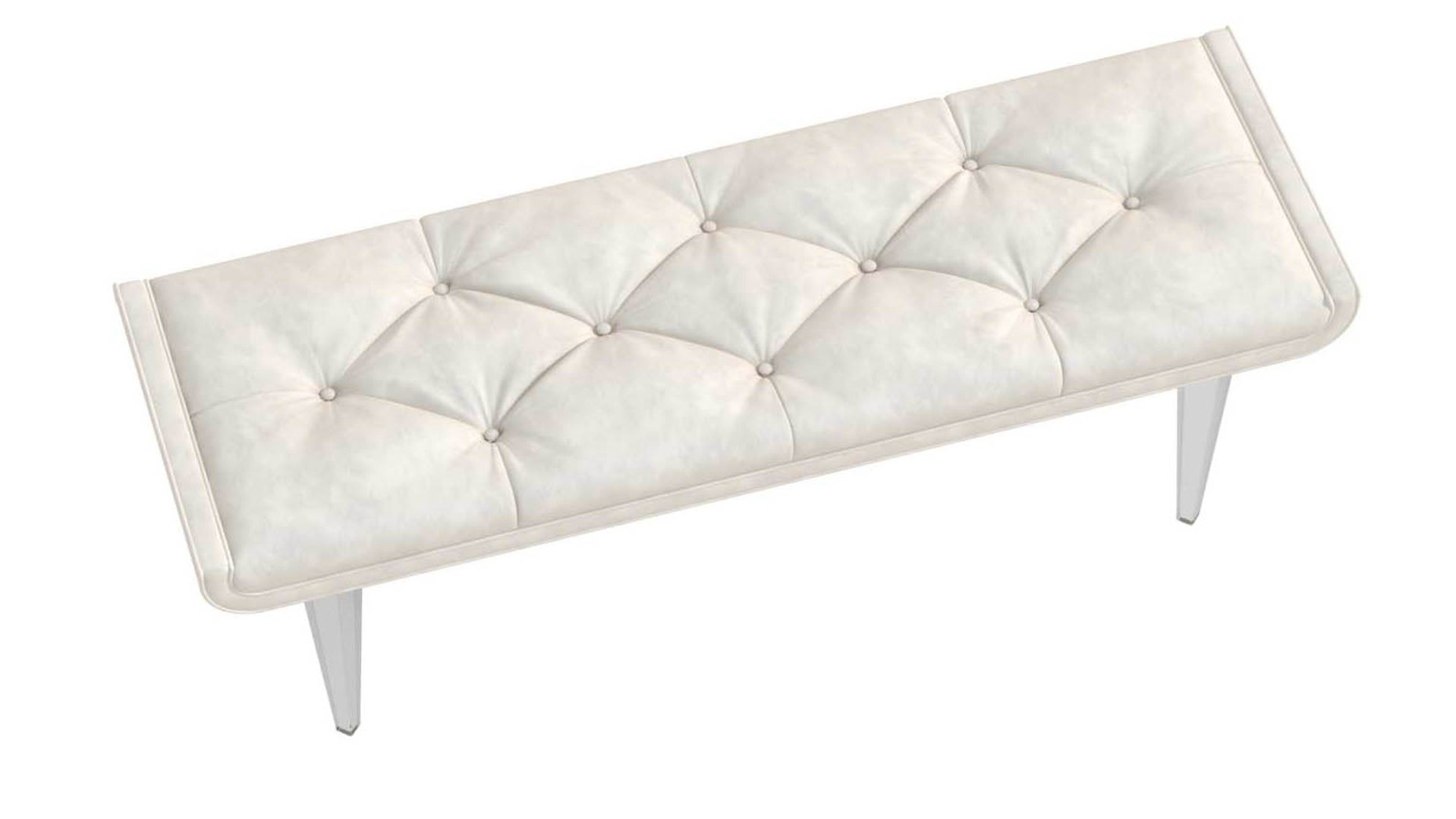 Michael Amini AICO LANTERNA Bed Bench 3D Model - TurboSquid 1725585