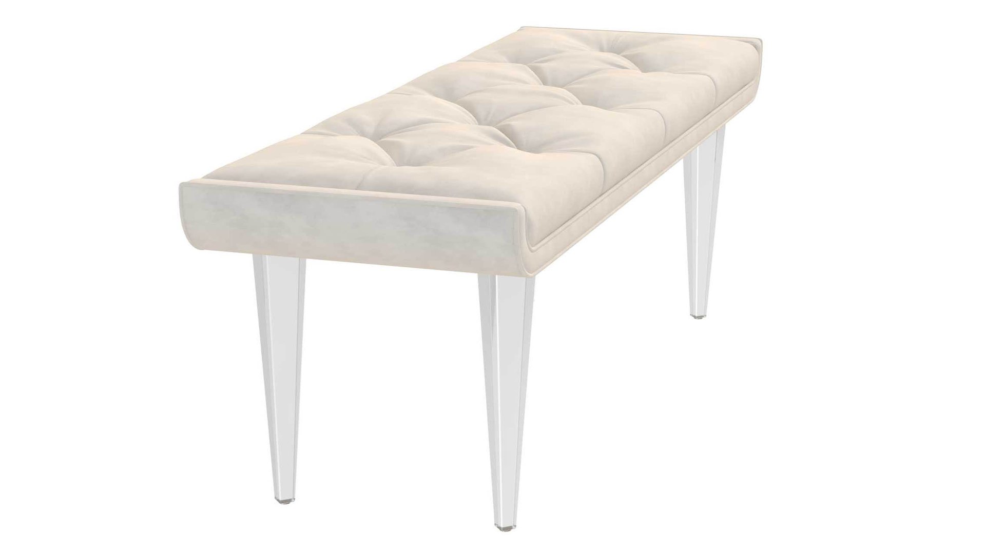 Michael Amini AICO LANTERNA Bed Bench 3D Model - TurboSquid 1725585
