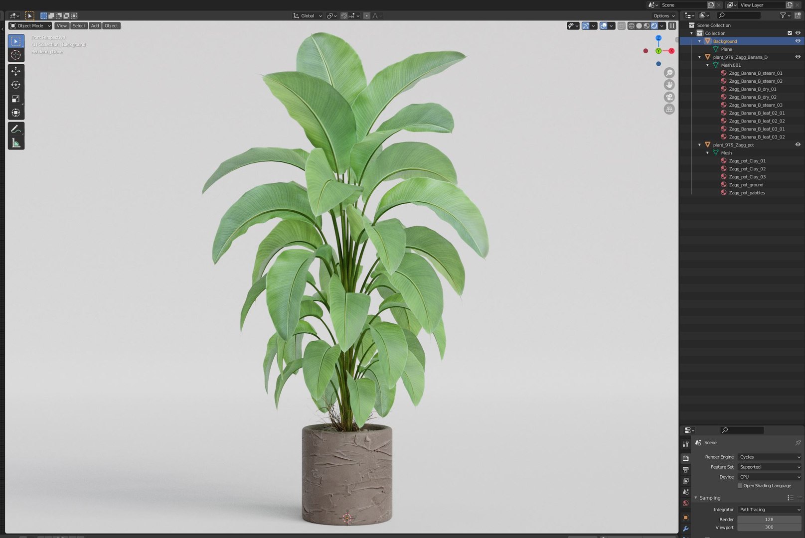 3D model Plants collection 979 - TurboSquid 2104025