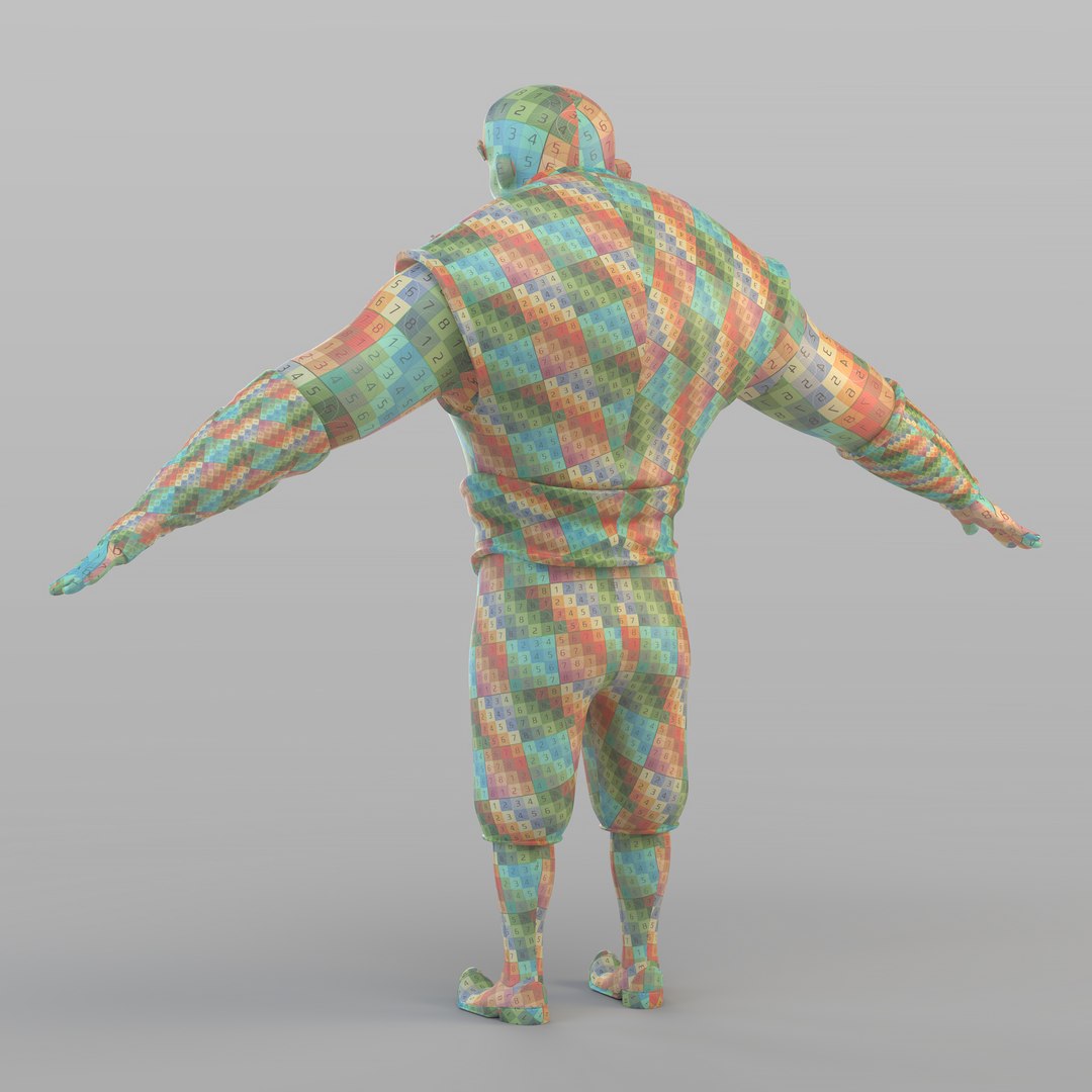 3D barbar man - TurboSquid 1613510