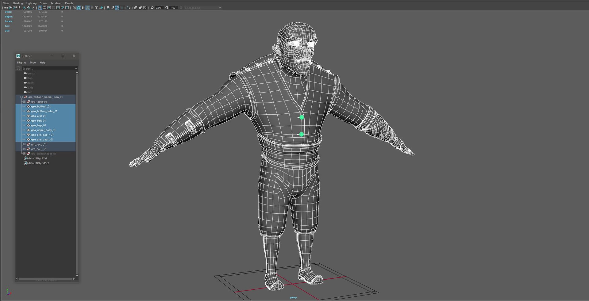 3D barbar man - TurboSquid 1613510